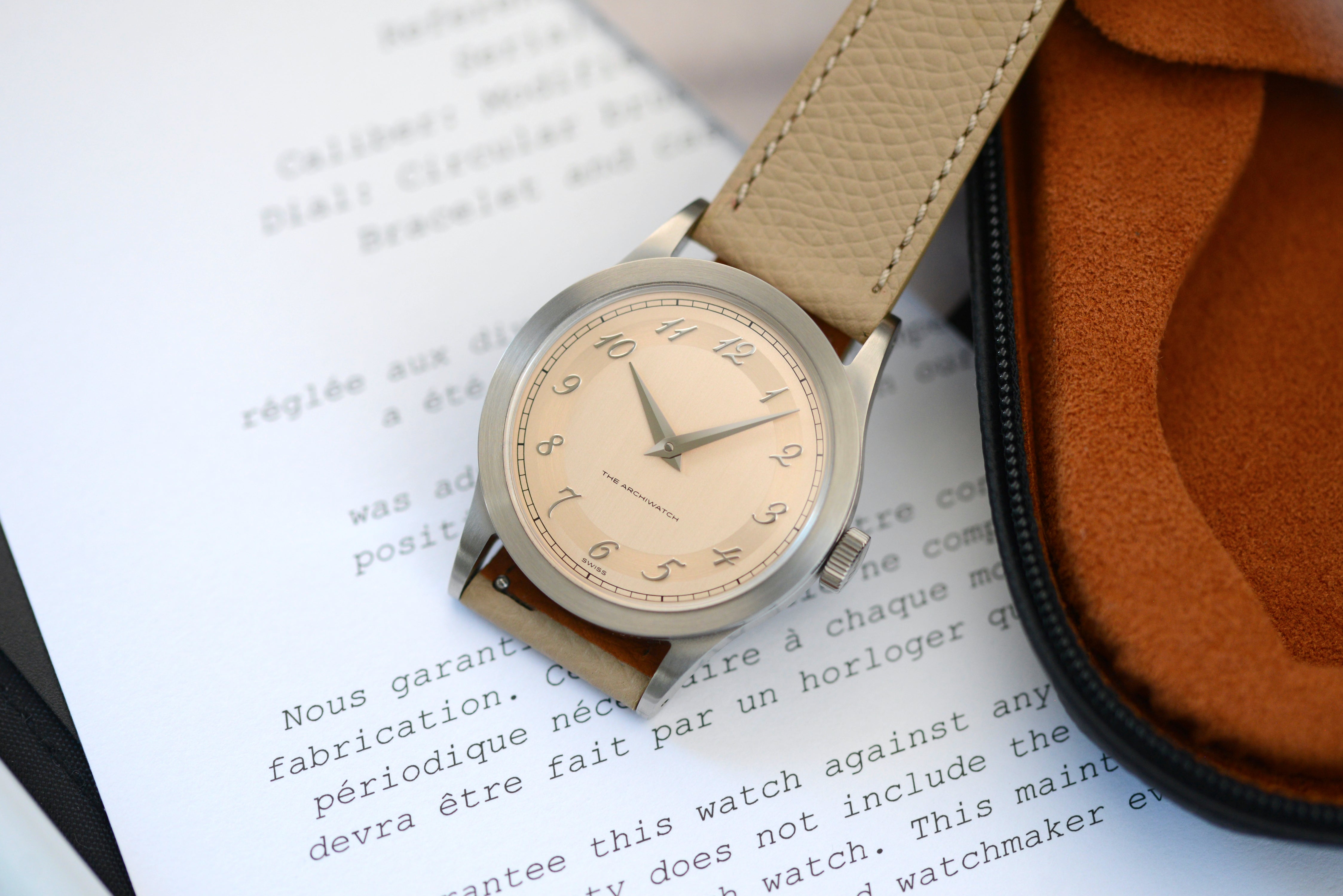 2023 THE ARCHIWATCH "CLASSIC TWO-TONE" 2510-4 LIMITED EDITION OF 25 TI ...