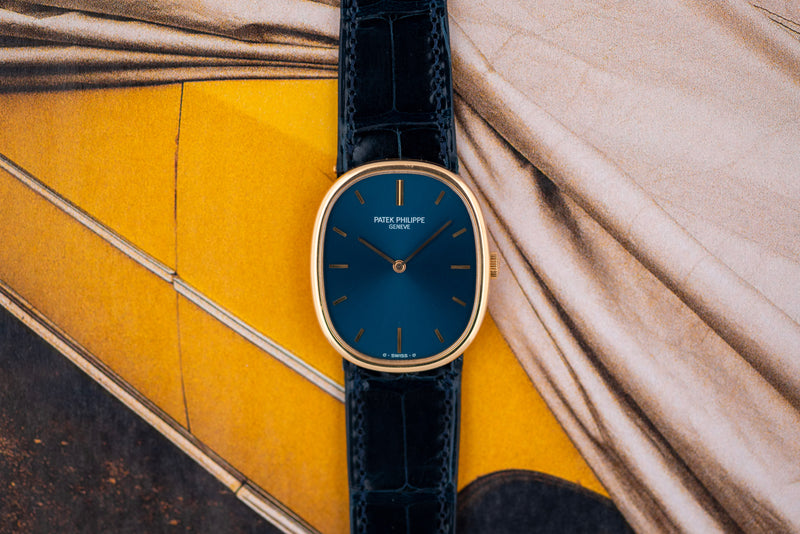 1970s Patek Philippe Ellipse Blue Dial 3648 – Archiwatch